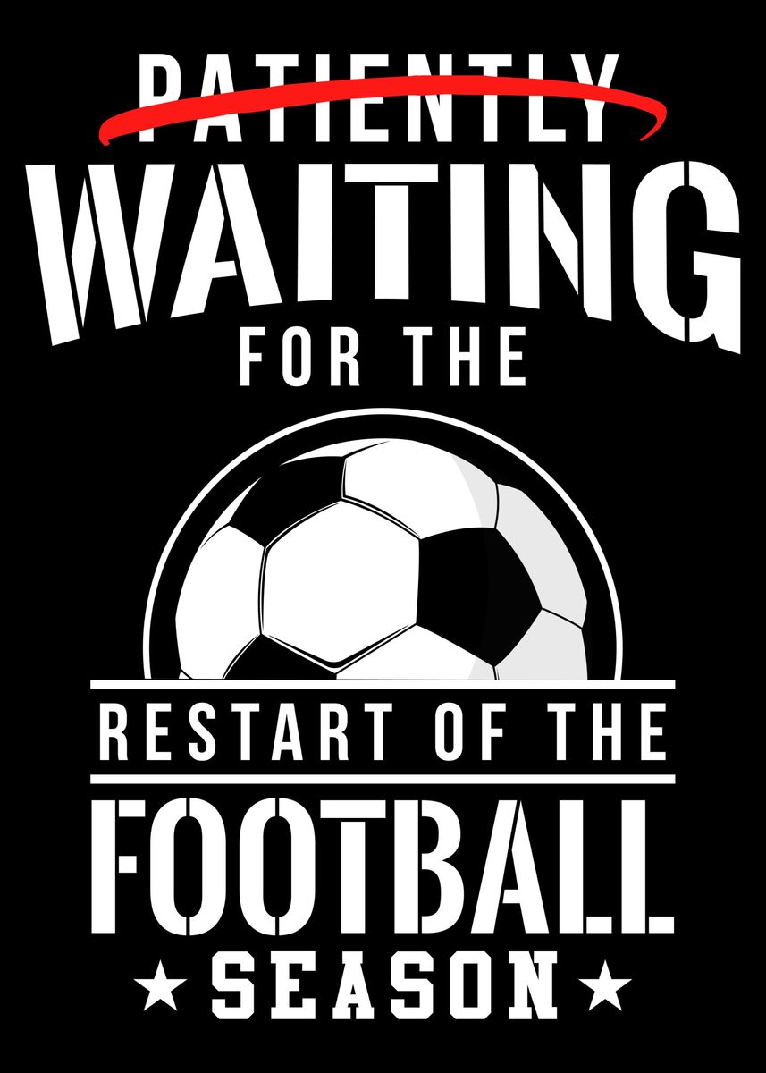 'Impatient Soccer New' Poster, picture, metal print, paint by schmidde ...