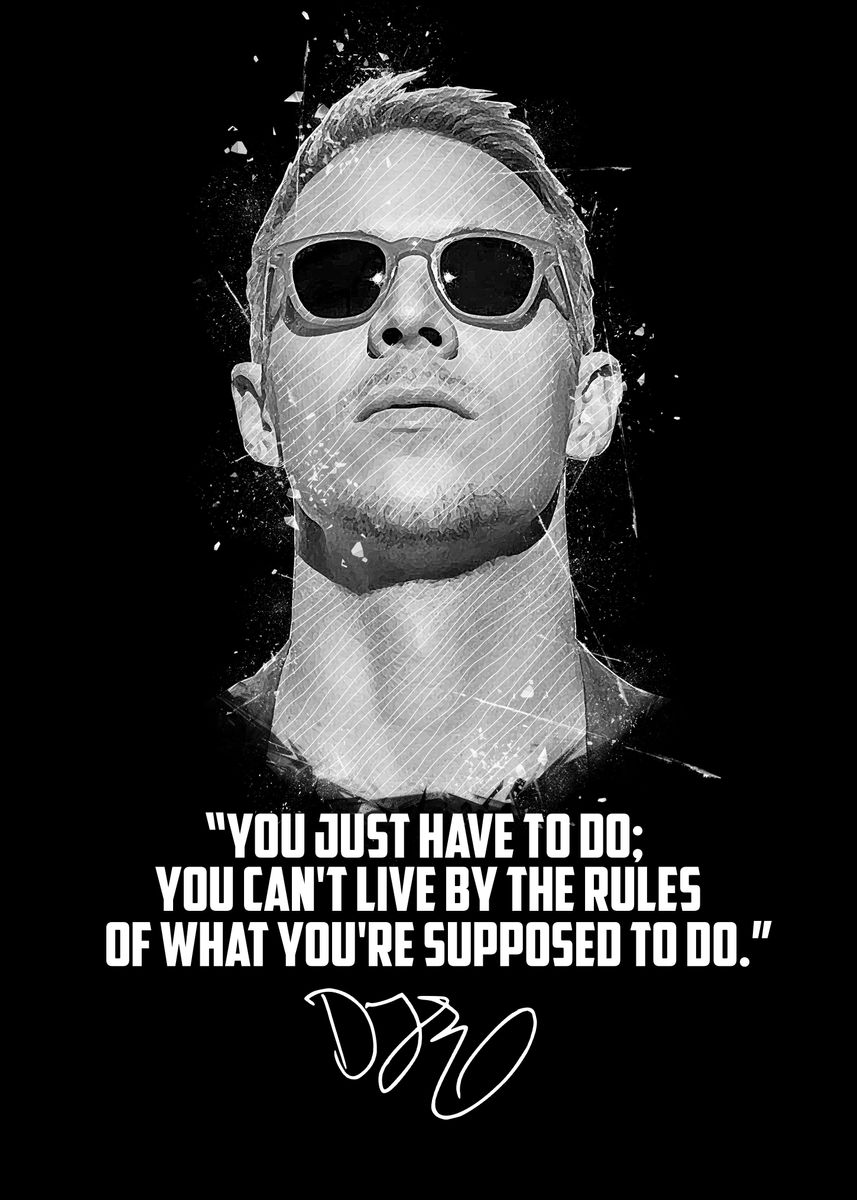 ' Diplo ' Poster, picture, metal print, paint by Brian John | Displate