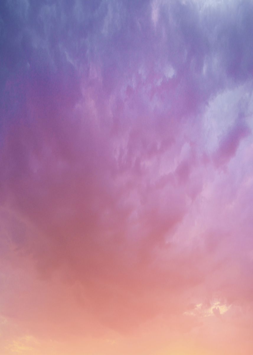 'Colorful sunset sky ' Poster by Joanna ARTbyJWP | Displate