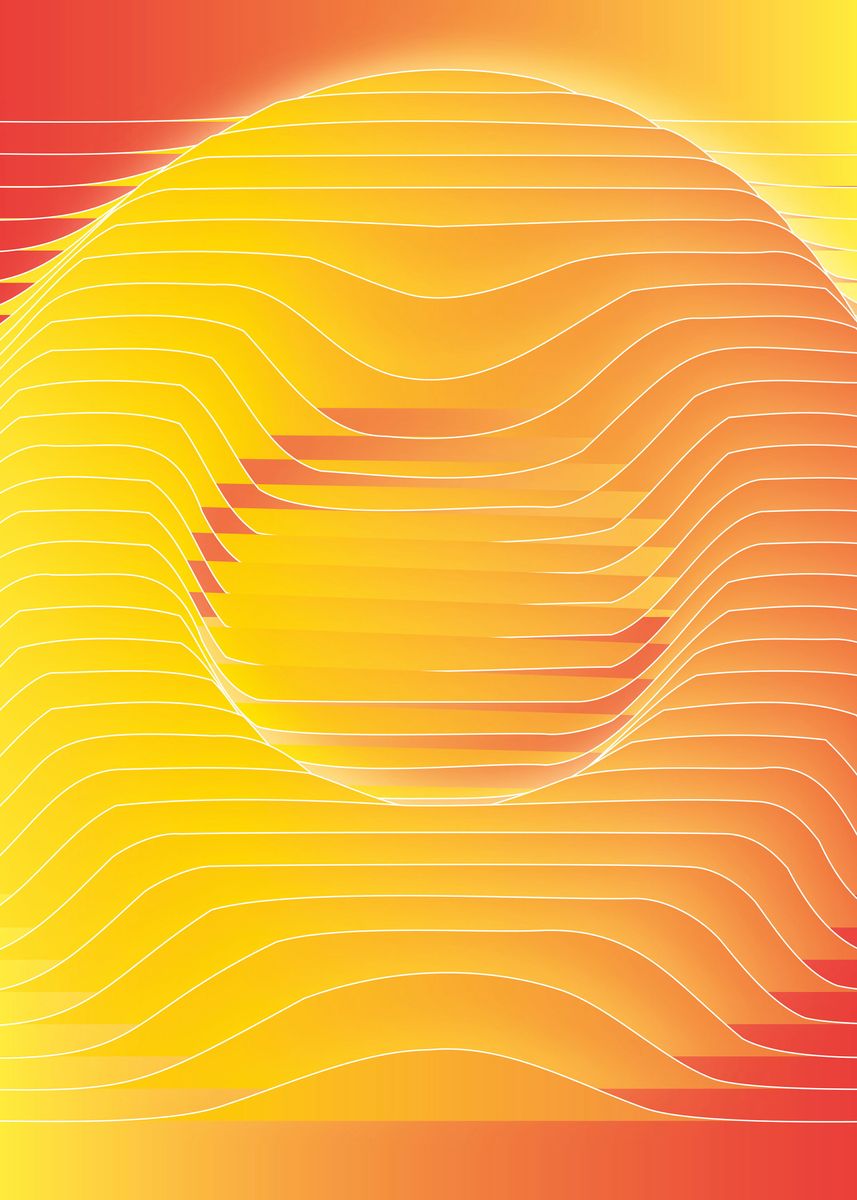 'Torus' Poster, picture, metal print, paint by Ayomidotun Freeborn | Displate