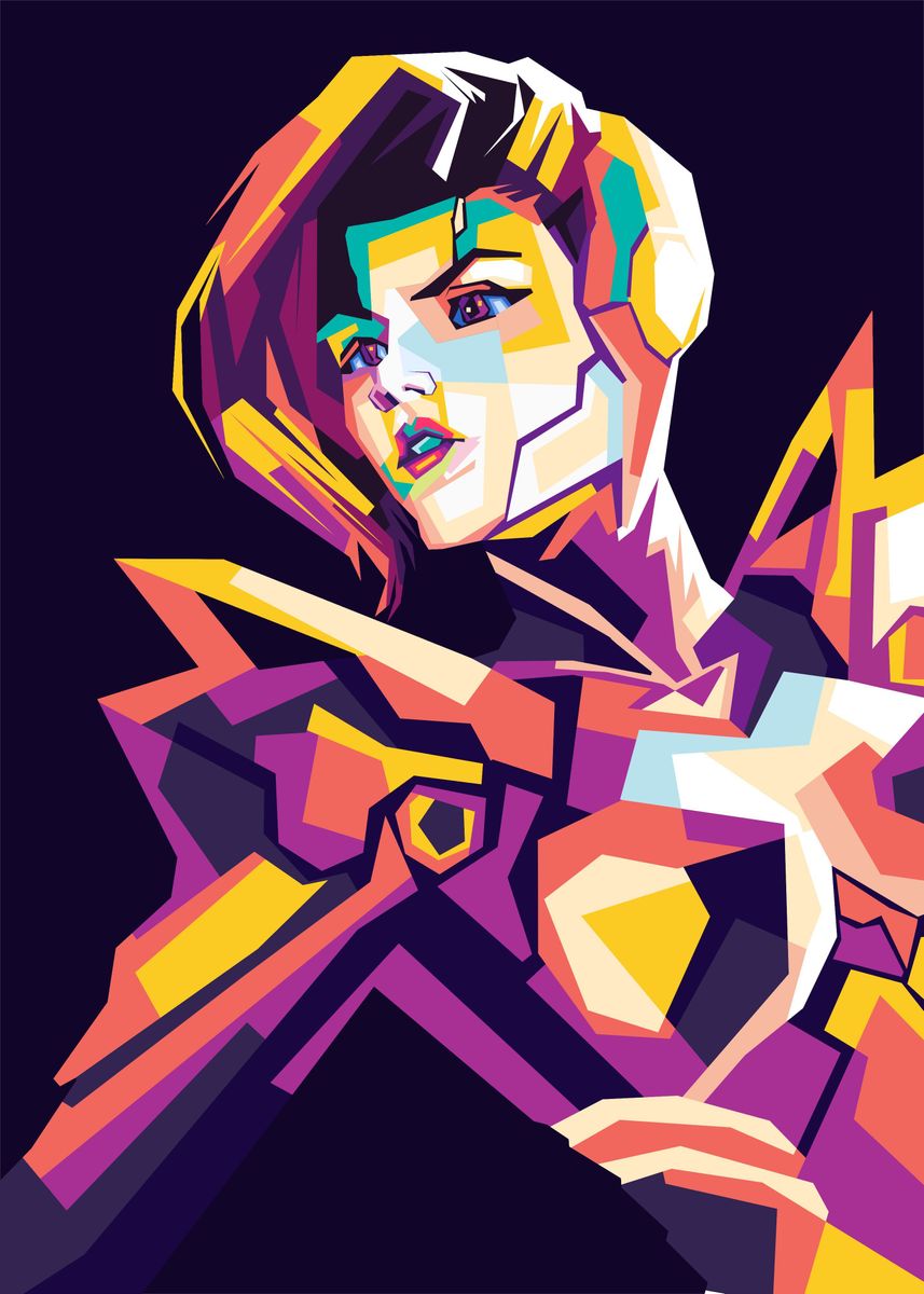 'Natalia Skin Mobile legend' Poster, picture, metal print, paint by ...