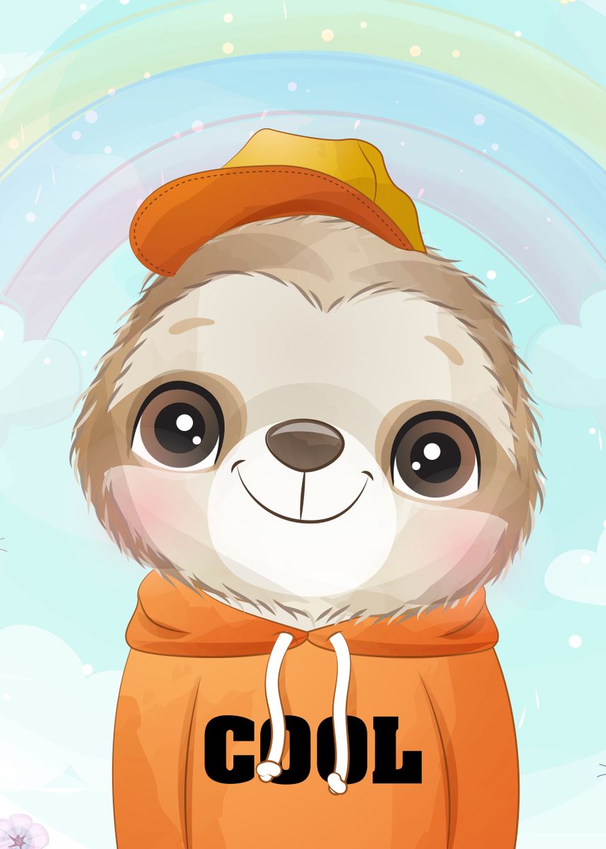 'Cute character' Poster by Queensy Collin | Displate