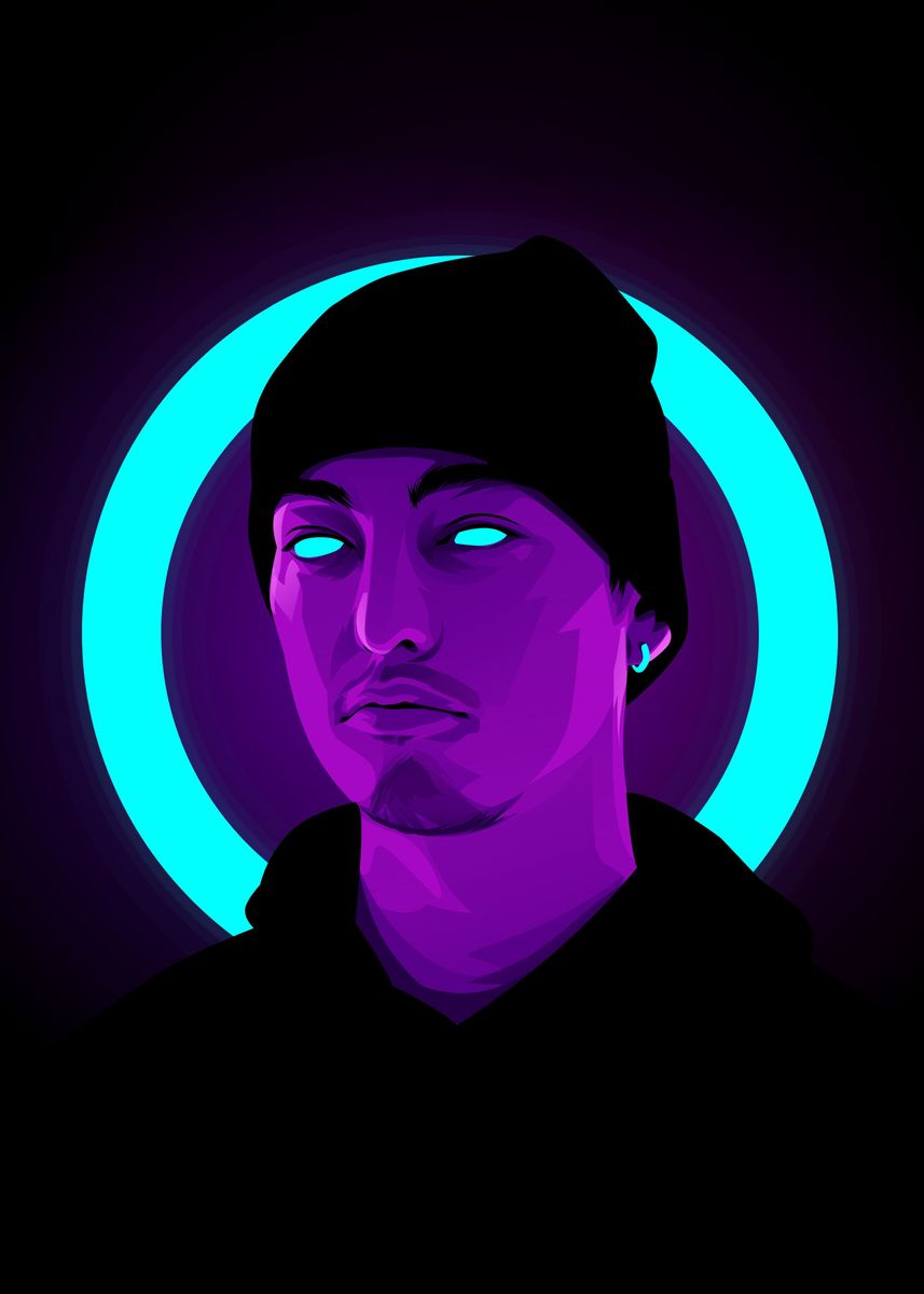 'Joji' Poster, picture, metal print, paint by Mousely Mousely | Displate