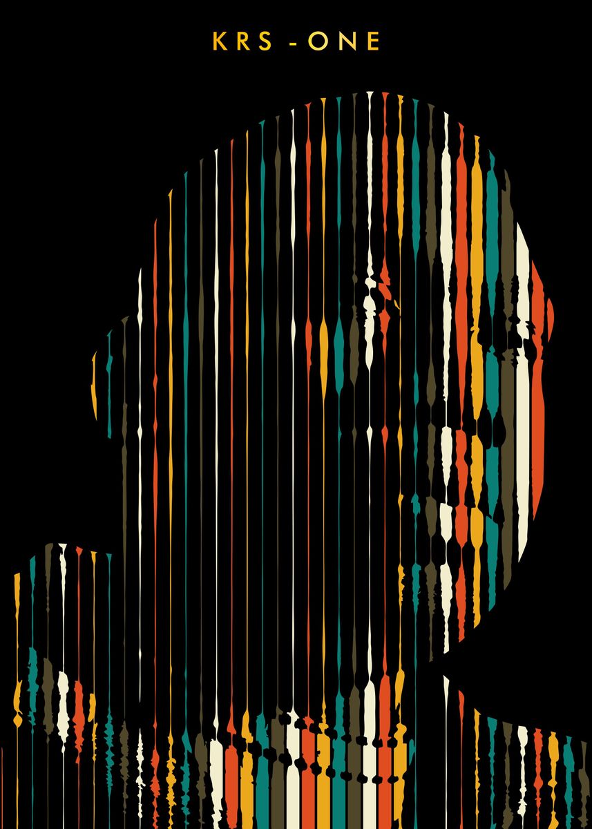 'KRS ONE' Poster, picture, metal print, paint by Yusuf Dedi Wijaya ...