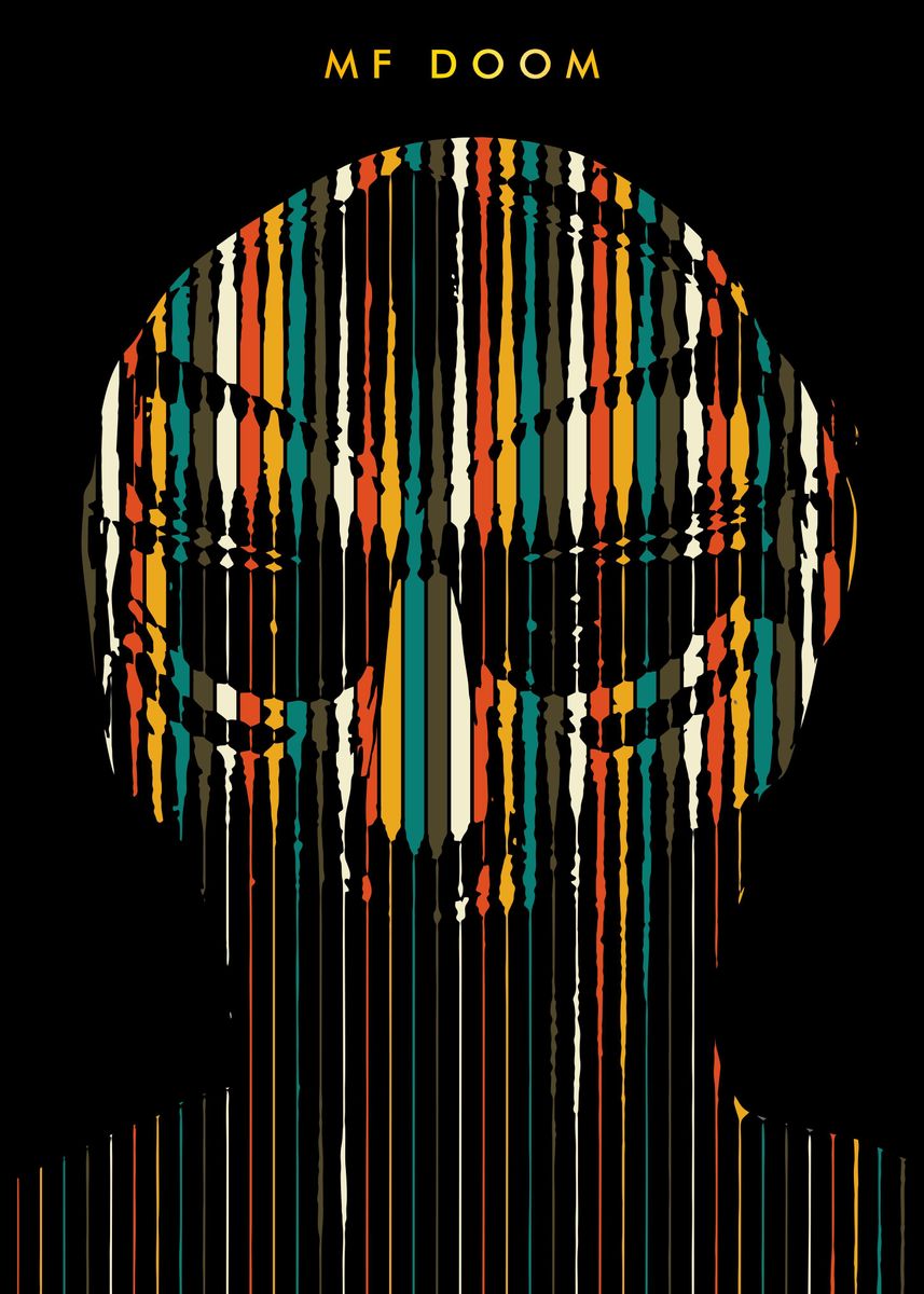 'MF DOOM' Poster, picture, metal print, paint by Yusuf Dedi Wijaya ...