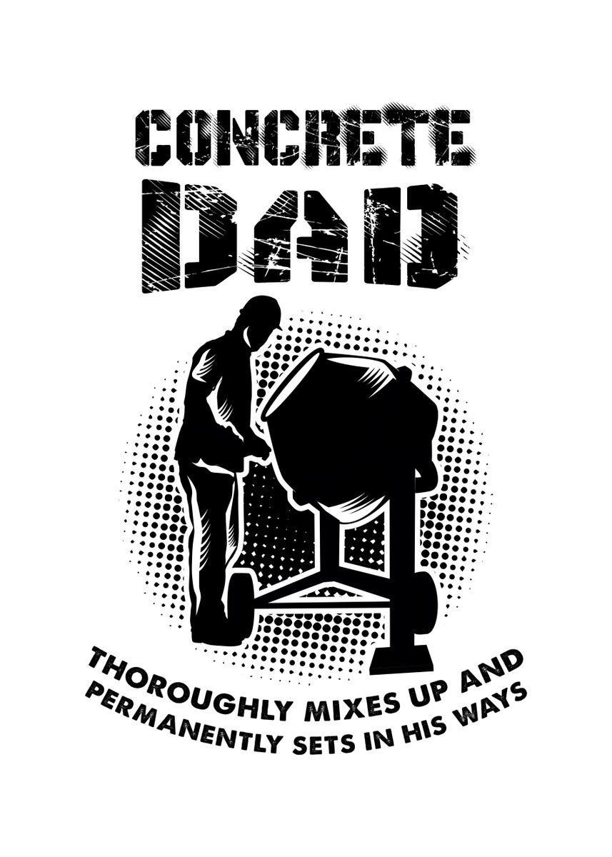 'Concrete Worker' Poster, picture, metal print, paint by Shiva121 ...
