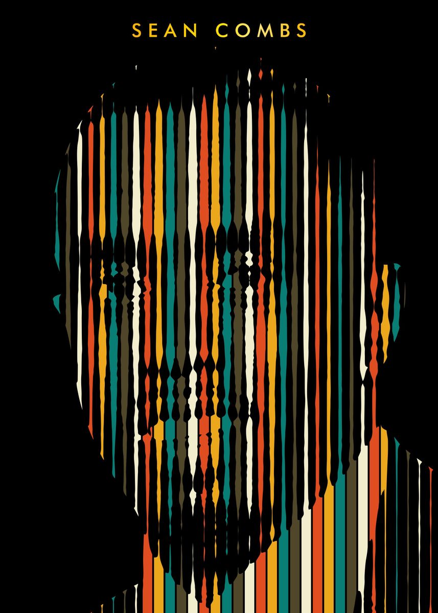 'SEAN COMBS' Poster, picture, metal print, paint by Yusuf Dedi Wijaya ...