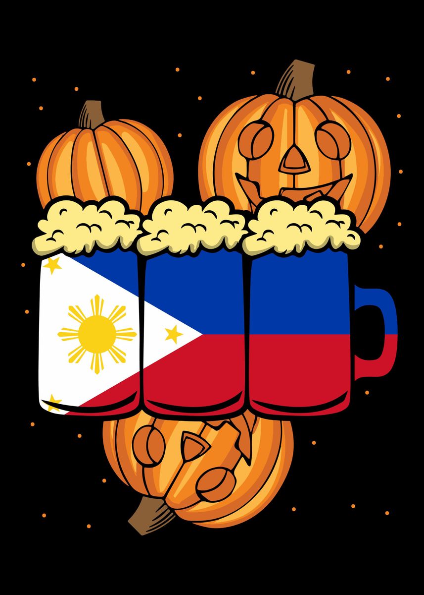 'Halloween Philippines' Poster by Sebastian Wünsche | Displate