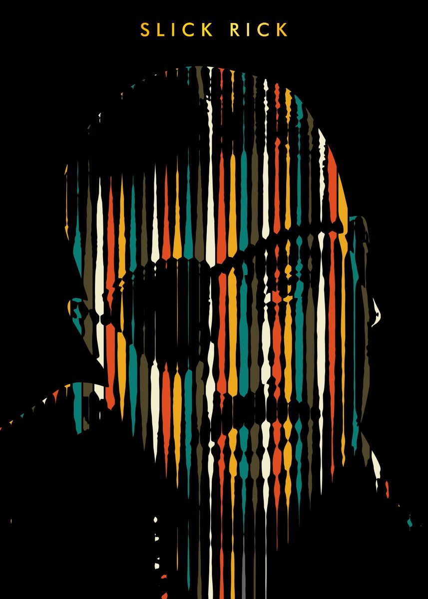 'SLICK RICK' Poster by Yusuf Dedi Wijaya | Displate