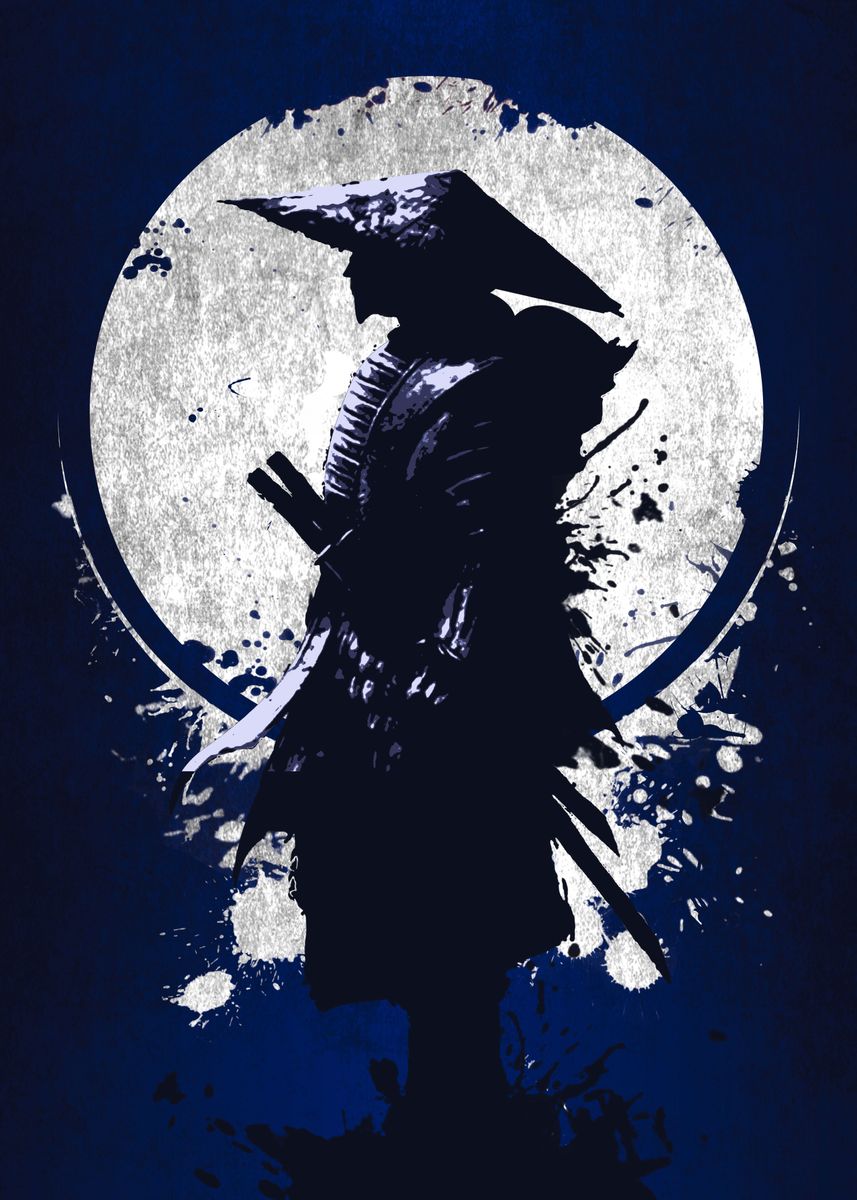 'samurai master' Poster, picture, metal print, paint by Ridwanart ...