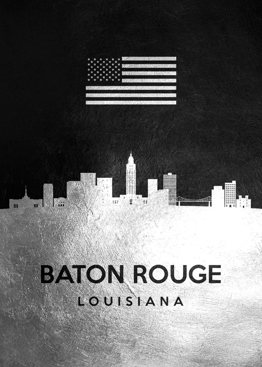 'Baton Rouge Louisiana' Poster by ABConcepts | Displate
