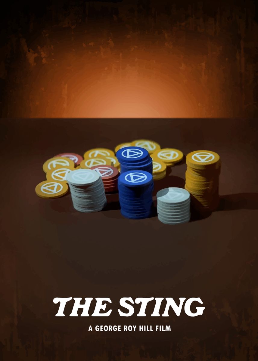 'The Sting' Poster, picture, metal print, paint by Bo Kev | Displate