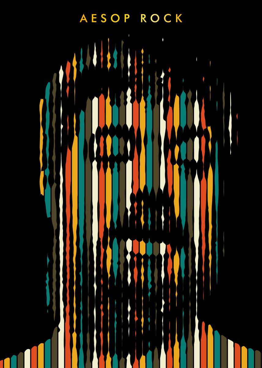 'AESOP ROCK' Poster, picture, metal print, paint by Yusuf Dedi Wijaya ...