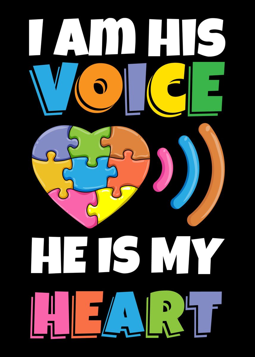 'Autism Mom Unbreakable Aut' Poster, picture, metal print, paint by ...