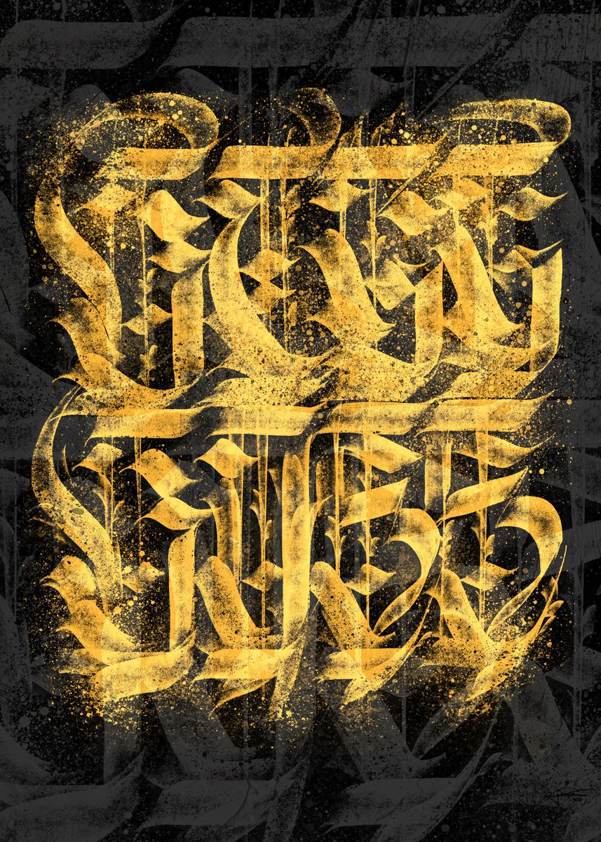 'BIGG BOSS poster' Poster, picture, metal print, paint by Dejvid Jones ...