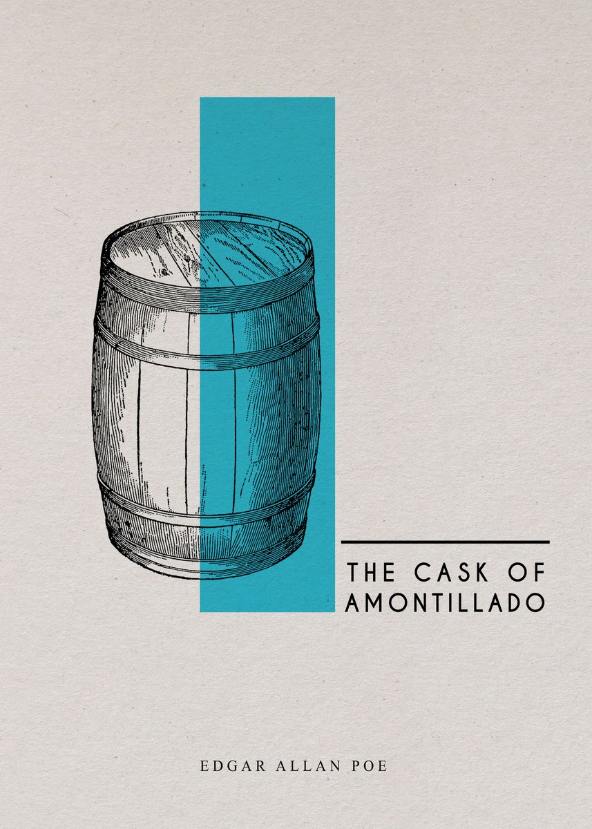 'The Cask of Amontillado' Poster, picture, metal print, paint by ...
