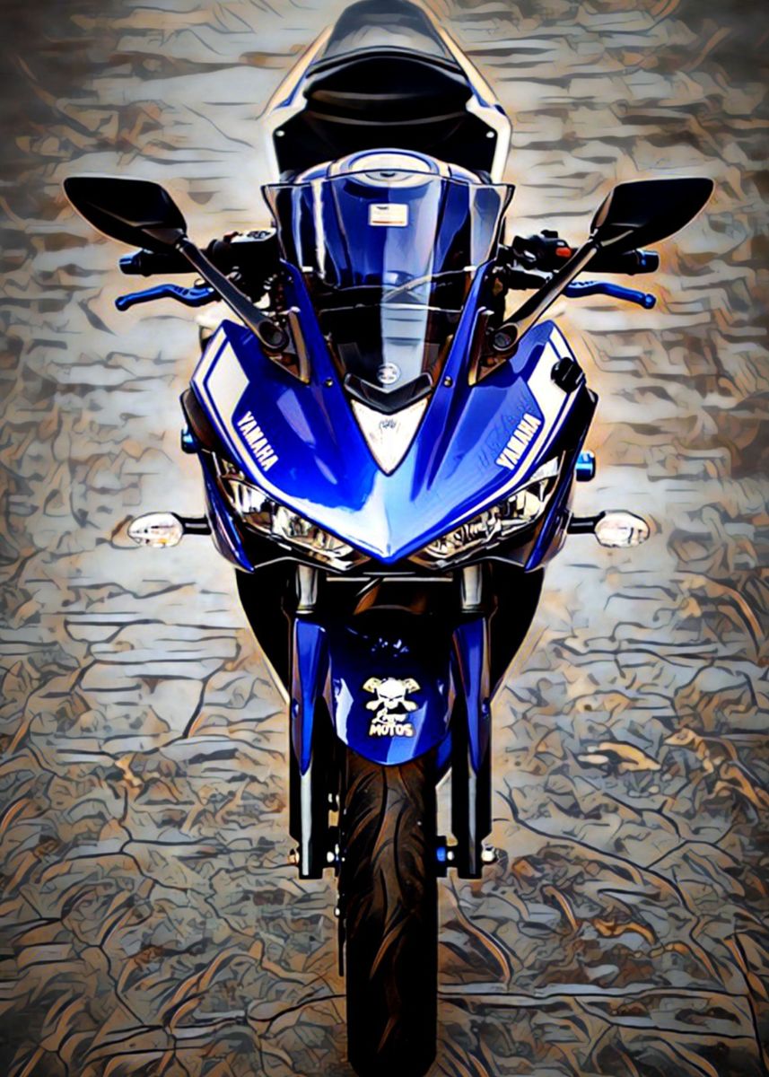 'Yamaha R3' Poster, picture, metal print, paint by Motivation ManiaC ...
