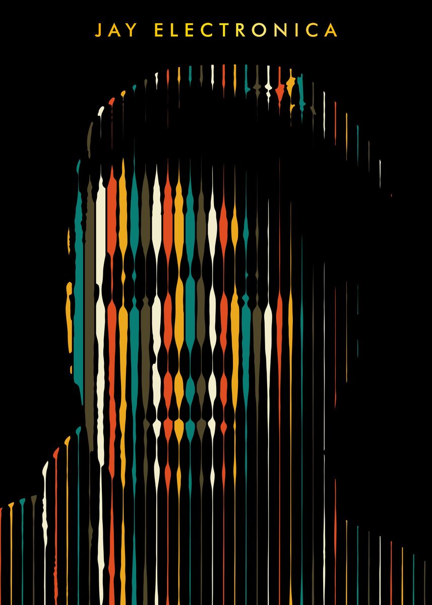 'JAY ELECTRONICA' Poster, picture, metal print, paint by Yusuf Dedi ...