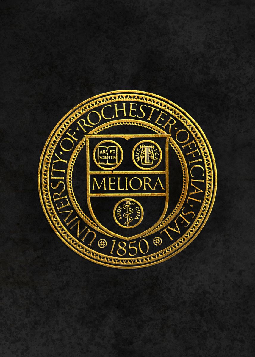 'University of Rochester ' Poster, picture, metal print, paint by erwin ...