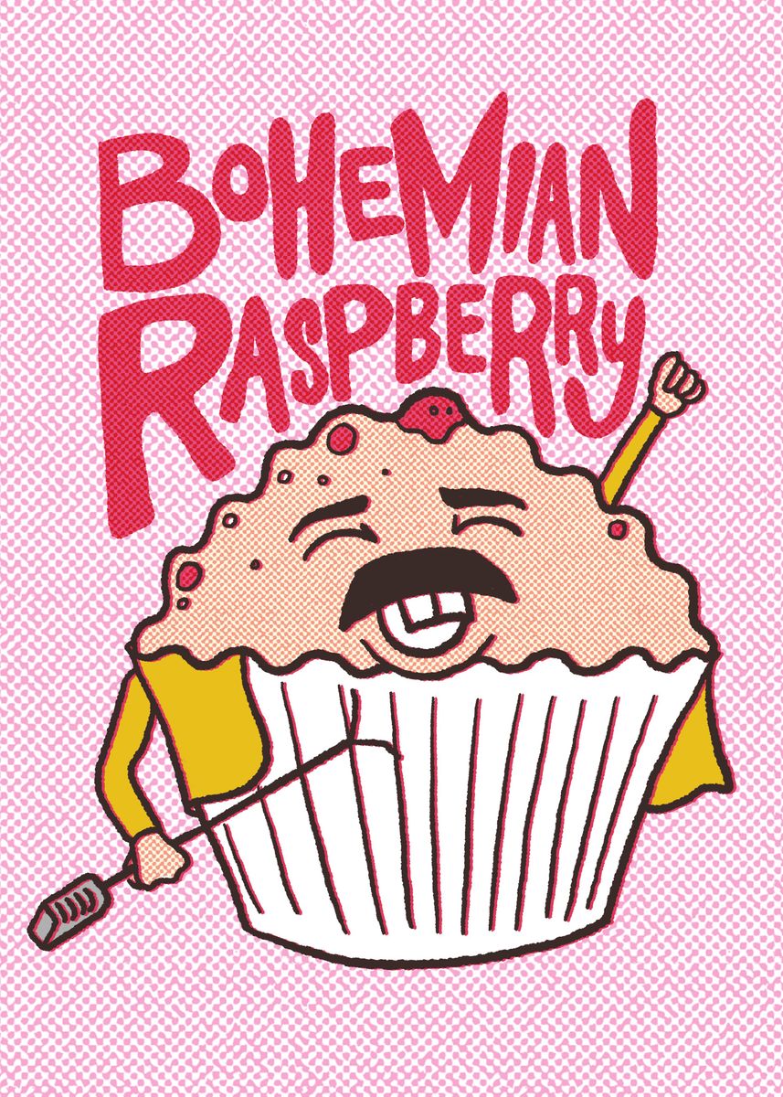 'Bohemian Raspberry' Poster, picture, metal print, paint by RJ Artworks ...