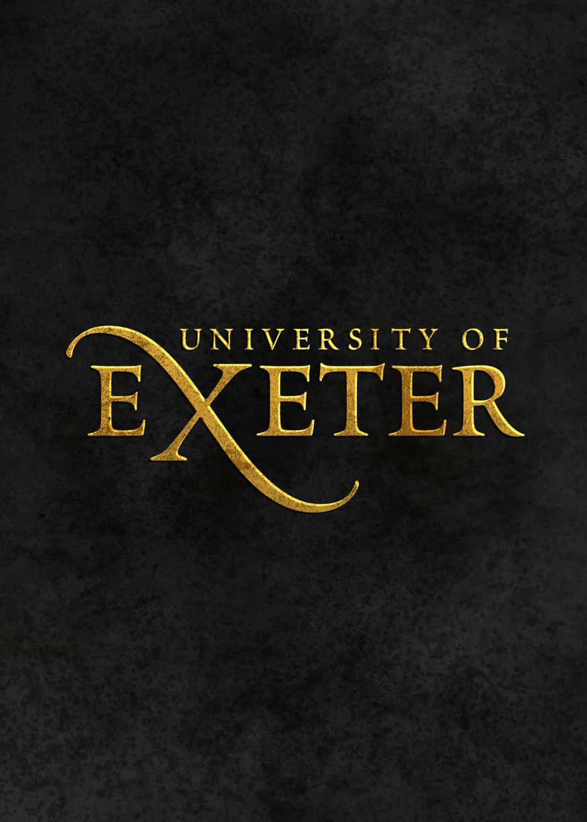 'University of Exeter UK' Poster by erwin saputra art | Displate