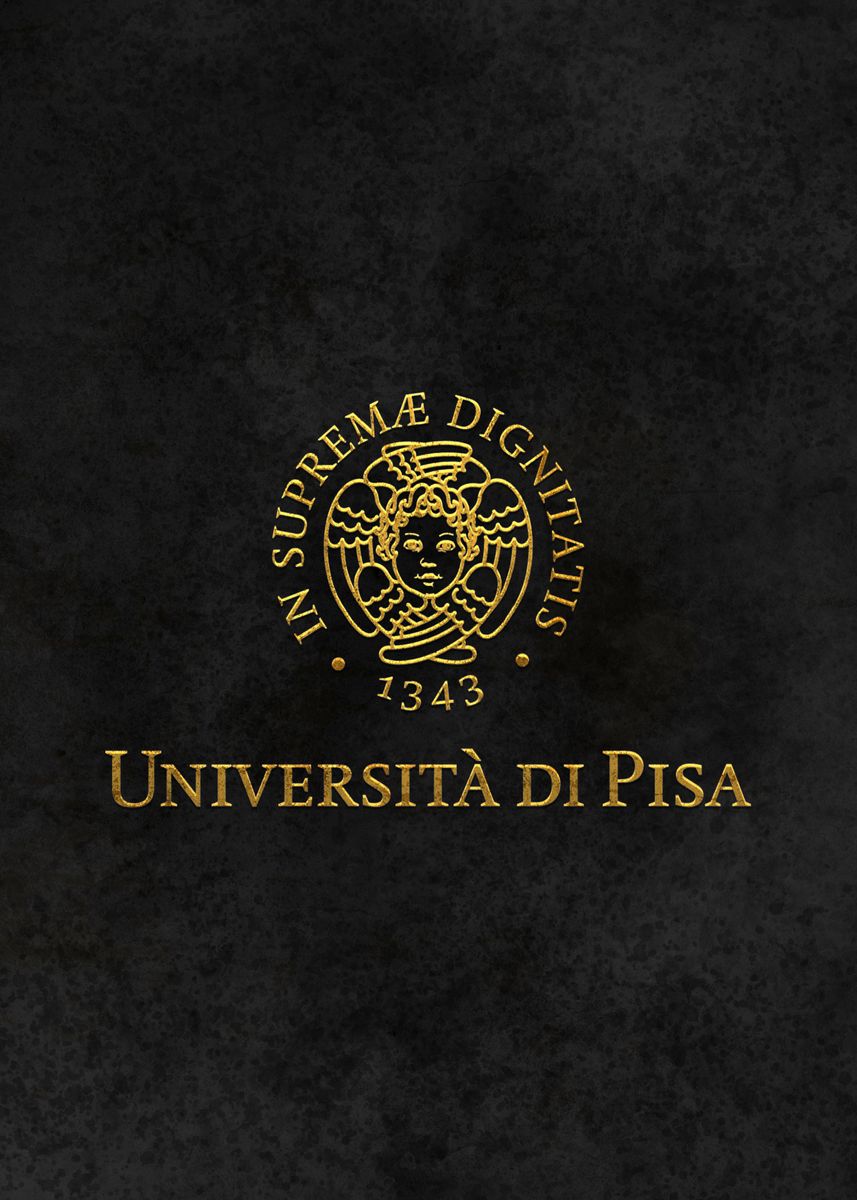 ' University of Pisa Italy' Poster, picture, metal print, paint by ...