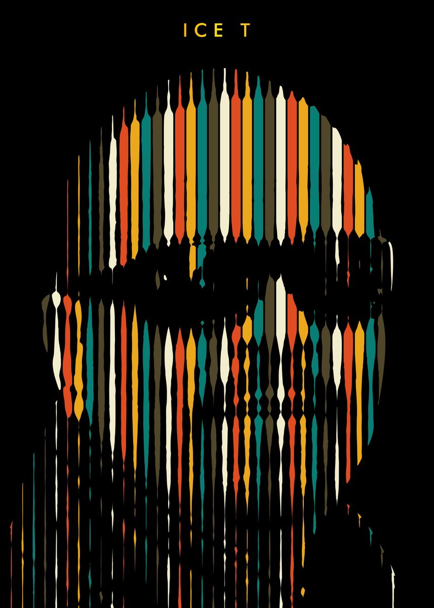 'ICE T' Poster, picture, metal print, paint by Yusuf Dedi Wijaya | Displate