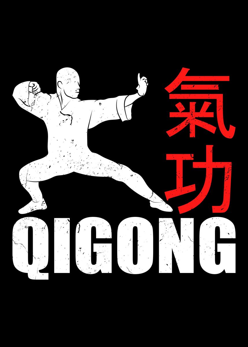 'Qi Gong Yoga Meditation' Poster by QQnicorn | Displate