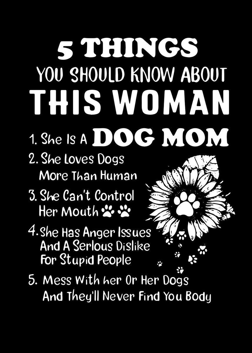 '5 Things You Should Know' Poster, picture, metal print, paint by ...