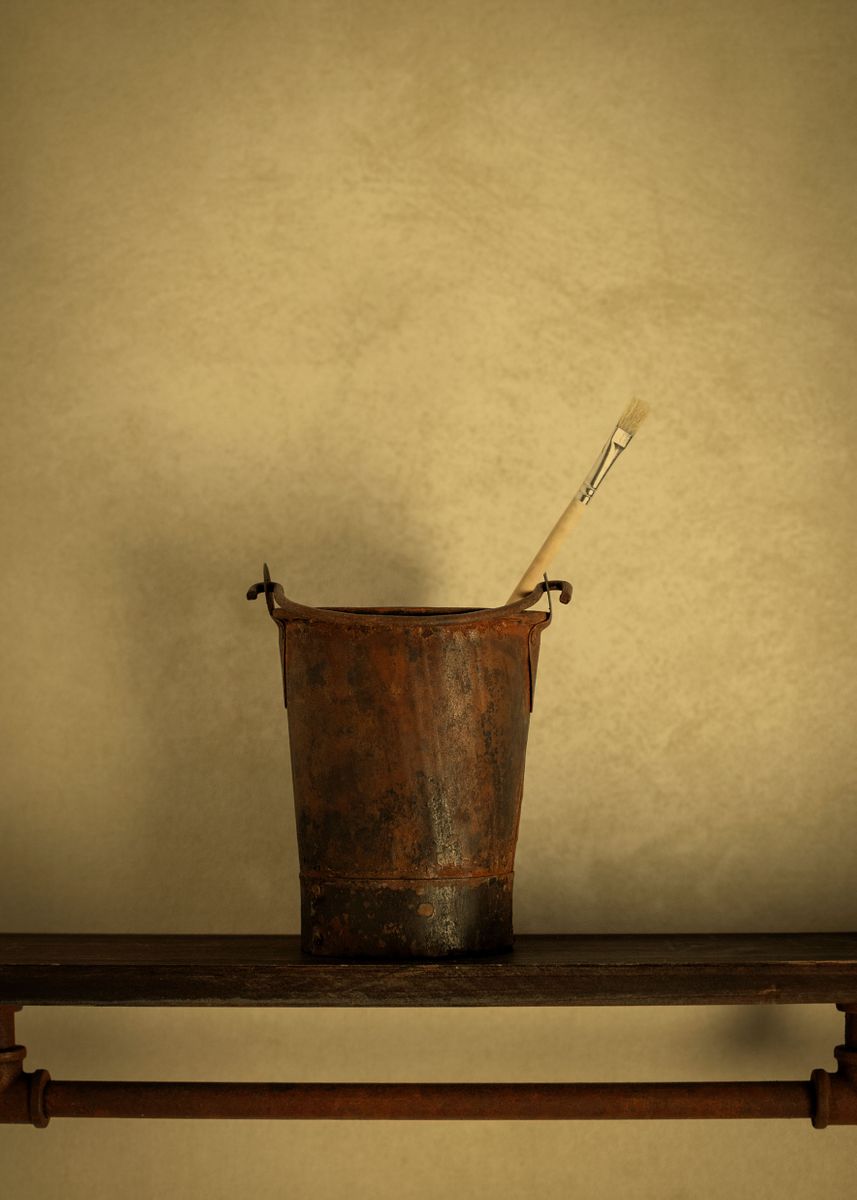 'Still life bucket' Poster, picture, metal print, paint by Anki Hoglund ...