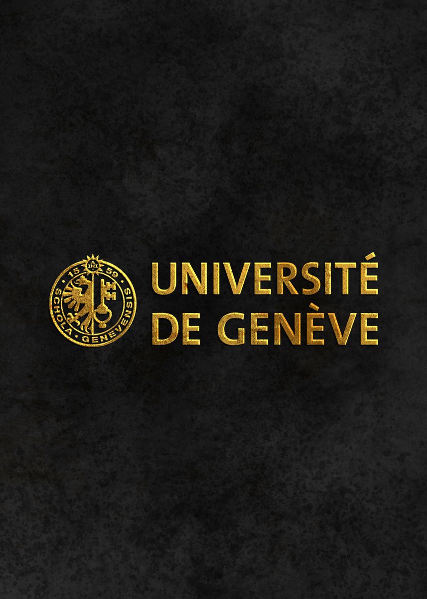 'University of Geneva UGE' Poster, picture, metal print, paint by erwin ...
