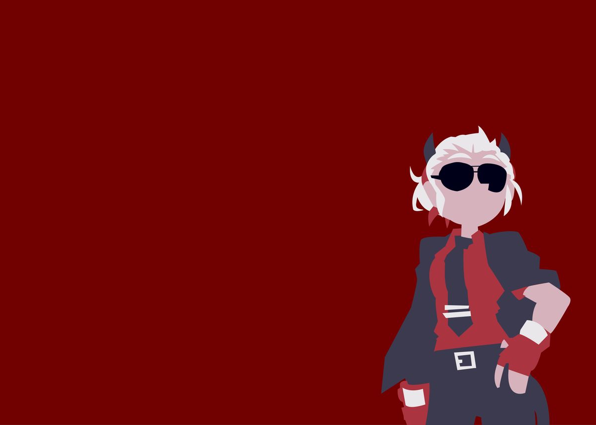 'Helltaker Justice ' Poster by Jules Durand | Displate