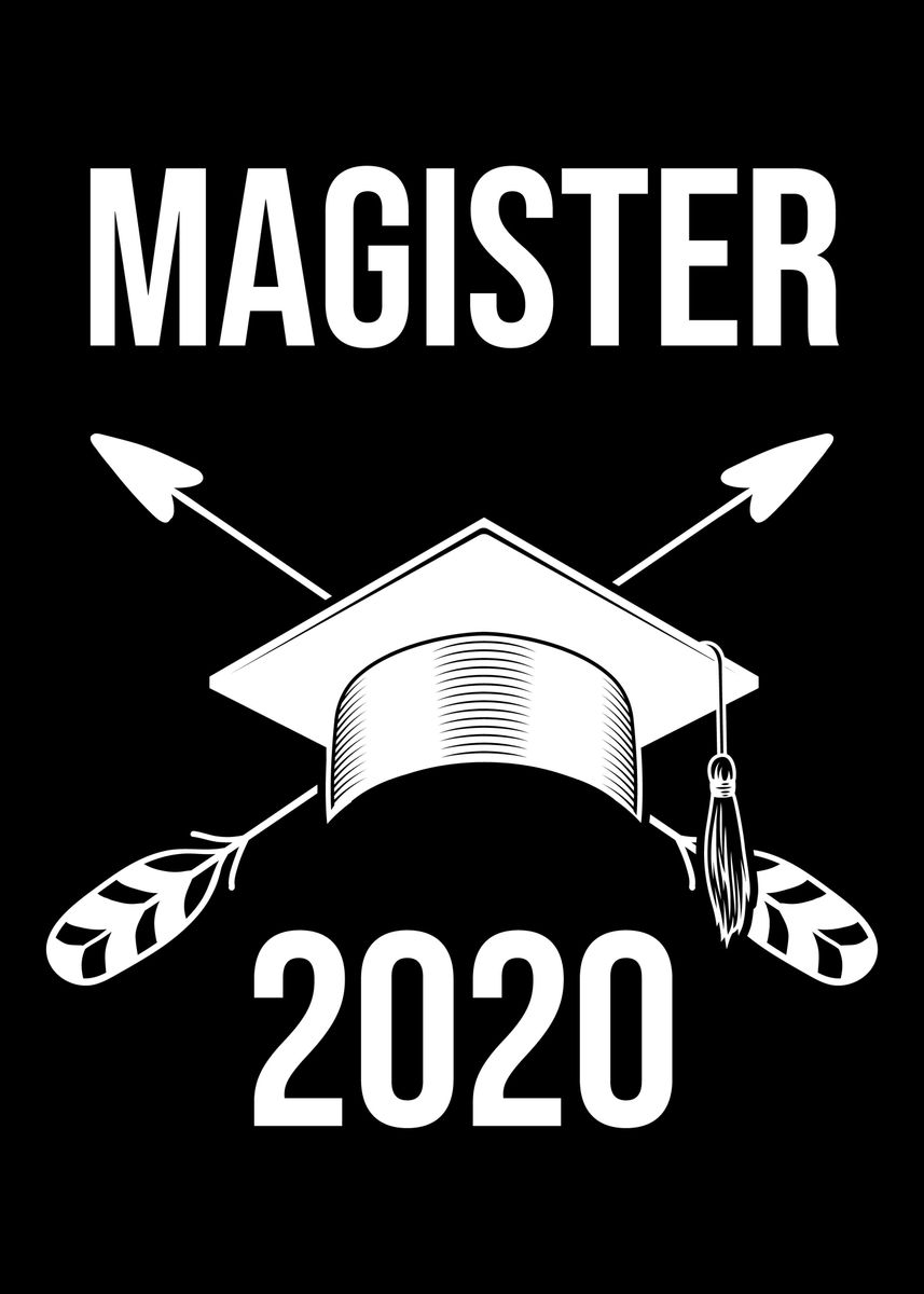 'Graduation 2020 Magister' Poster by Anna | Displate