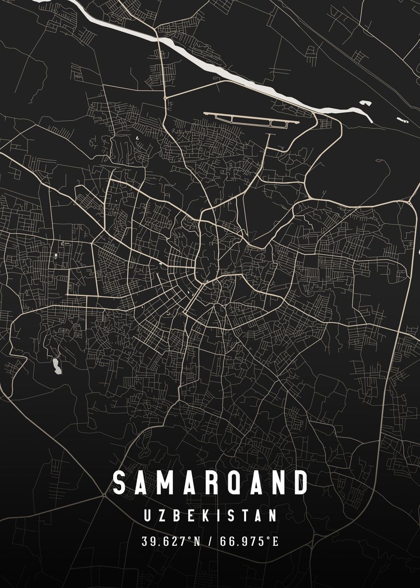 'Samarqand Uzbekistan' Poster by Five Senses Art | Displate