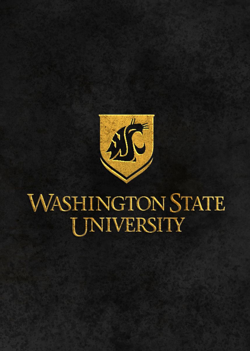 'Washington State Univ' Poster by erwin saputra art | Displate