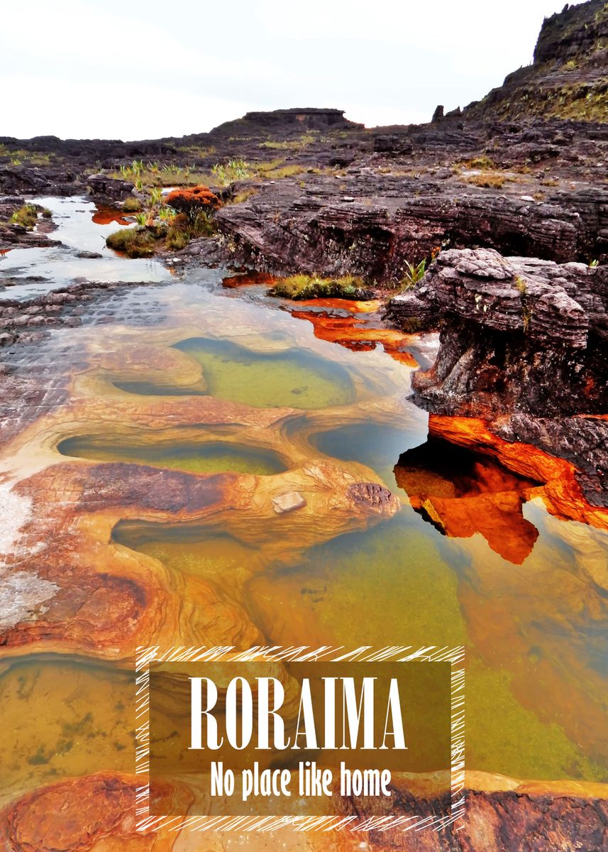 'Roraima' Poster by GuacamayArt | Displate