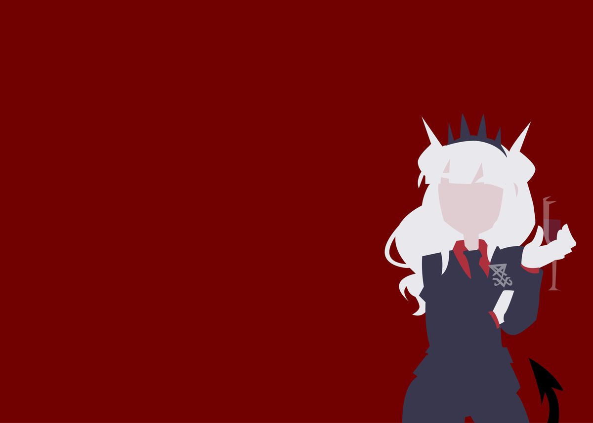 'Helltaker Lucifer' Poster by Jules Durand | Displate