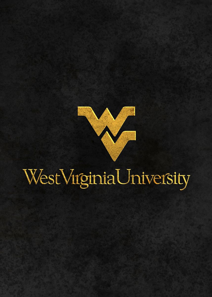 'West Virginia University' Poster, picture, metal print, paint by erwin ...