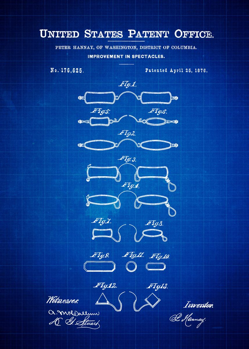 'Spectacles ' Poster, picture, metal print, paint by BigBaby | Displate