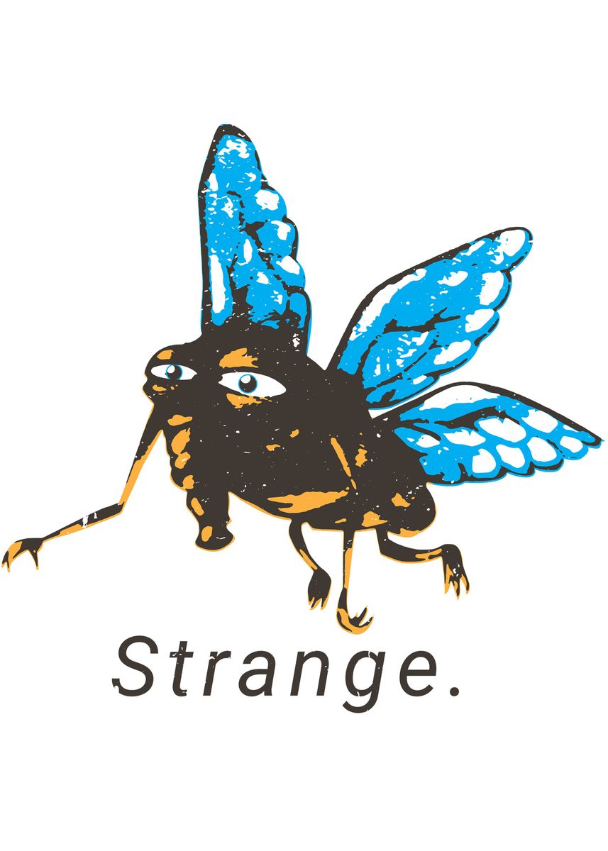 'String' Poster, picture, metal print, paint by Schmuddelshirt | Displate