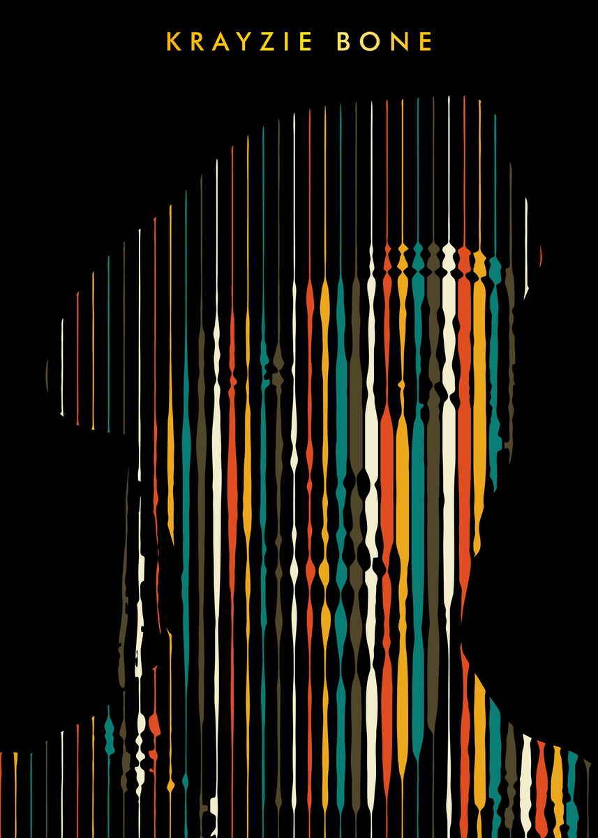 'KRAYZIE BONE' Poster, picture, metal print, paint by Yusuf Dedi Wijaya ...