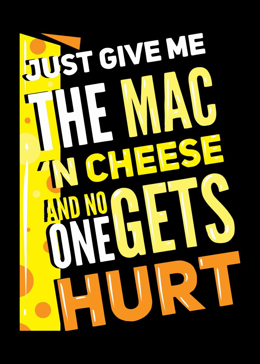 'Mac And Cheese' Poster, picture, metal print, paint by Betsytiptoe ...