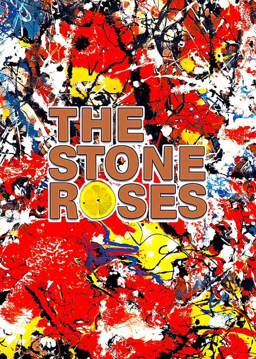 'The stone Roses' Poster, picture, metal print, paint by henderson last ...