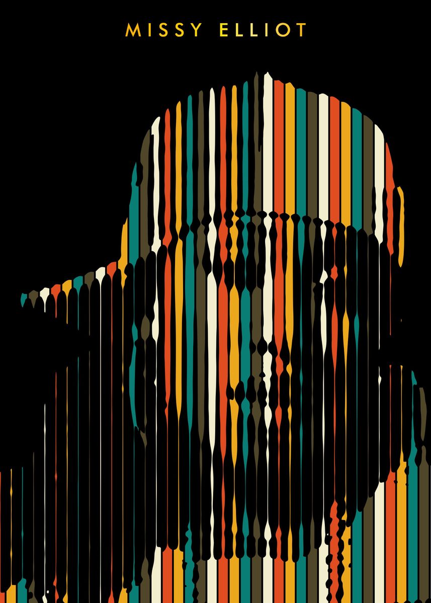 'MISSY ELLIOT' Poster, picture, metal print, paint by Yusuf Dedi Wijaya ...