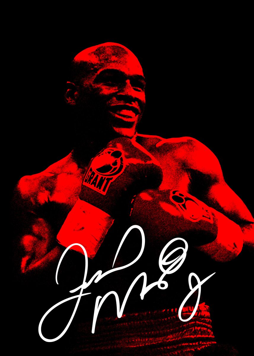 'Boxing Floyd Mayweather Jr' Poster by Team Awesome | Displate
