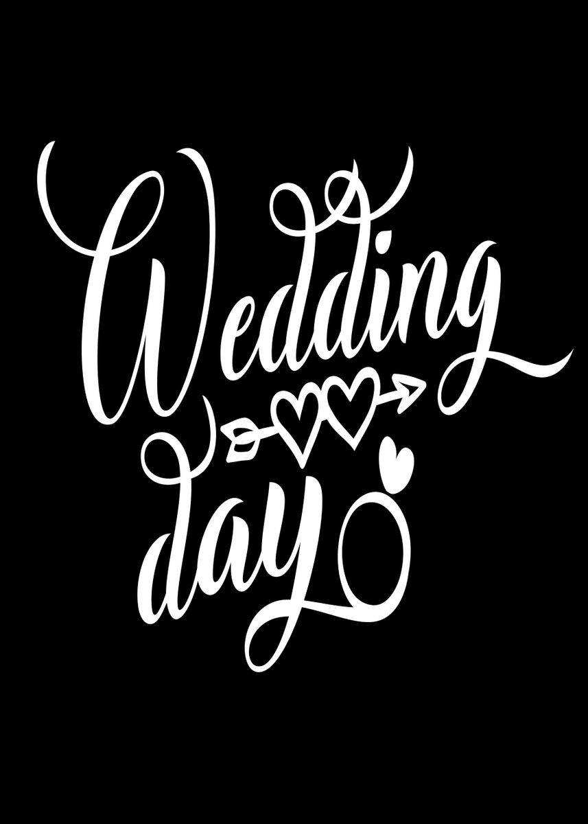 'Wedding Wedding Day' Poster by Steven Zimmer | Displate