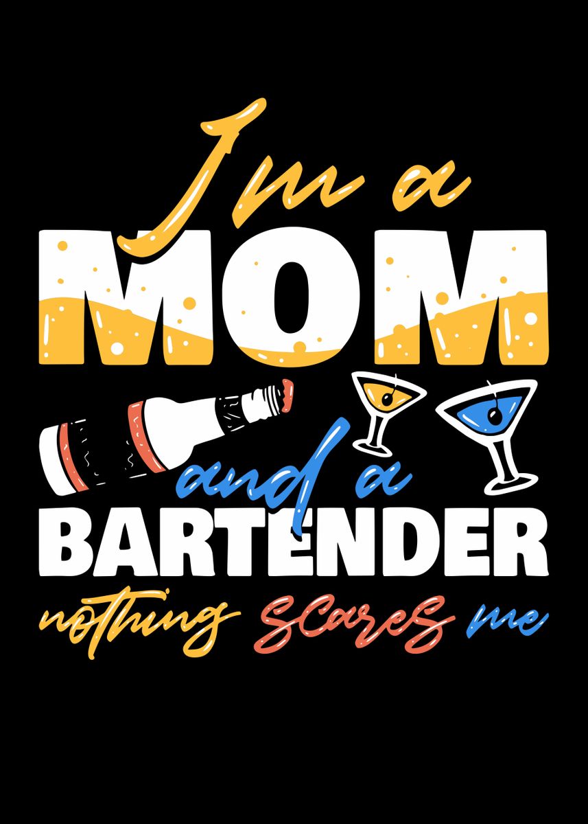 'Bartender' Poster by Shiva121 | Displate