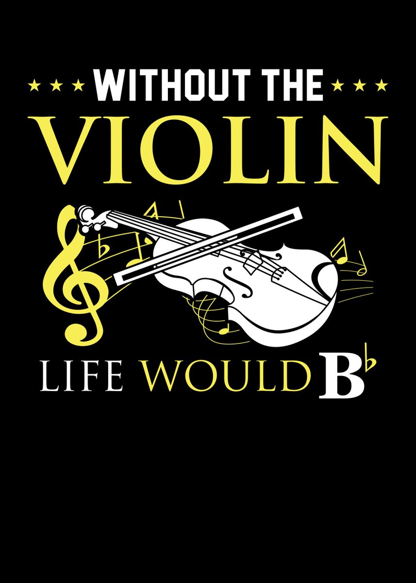 'Violinist' Poster, picture, metal print, paint by Shiva121 | Displate