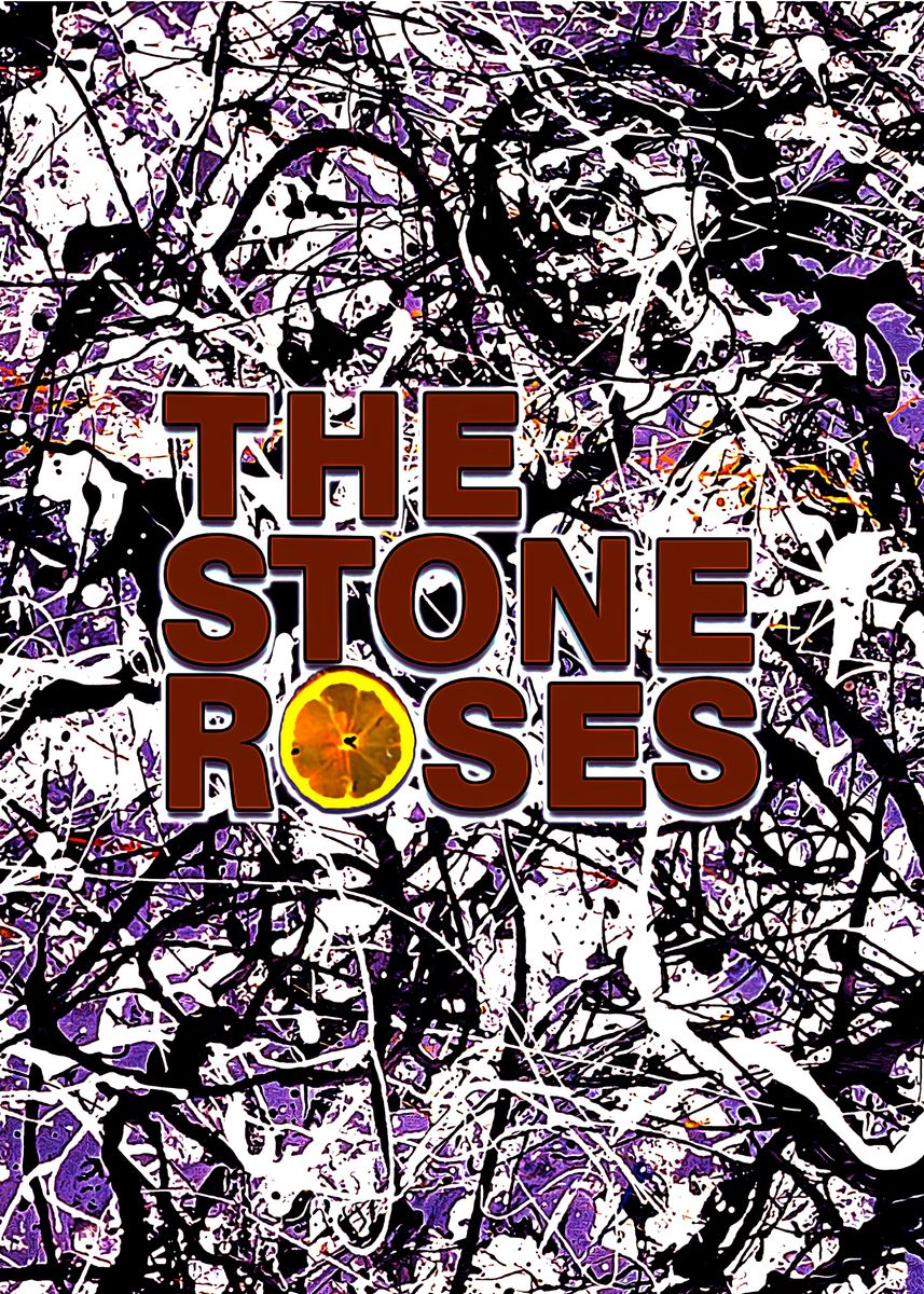 'The stone Roses' Poster, picture, metal print, paint by henderson last ...