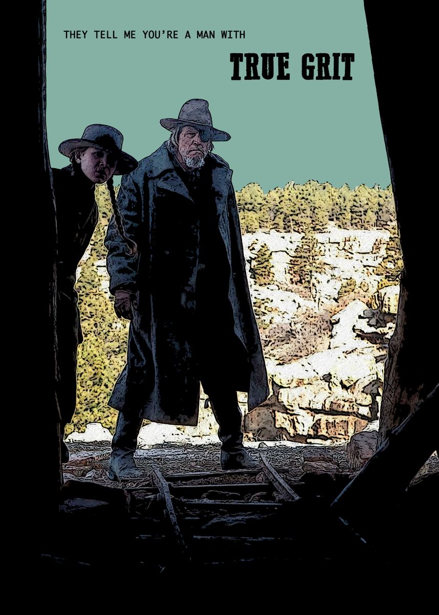 'True Grit' Poster by Movue Posters | Displate